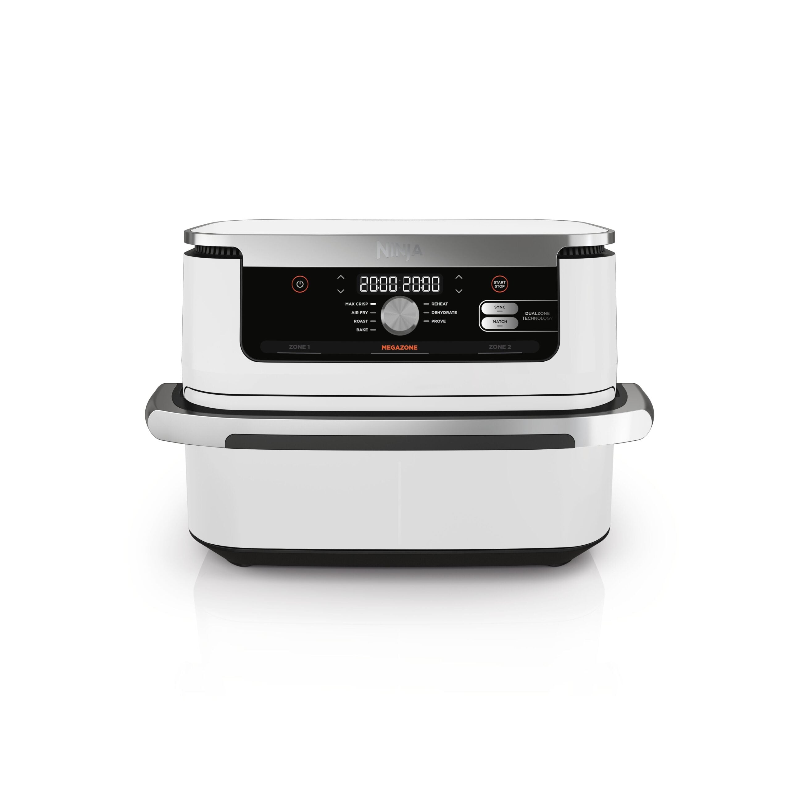 Ninja AF500EUWH Foodi FlexDrawer Dual Air fryer 10.4L - Fehér – Ninja ...